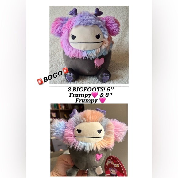 Squishmallows | Toys | Frumpy 8 5 Bigfoot Vday 225 Original ...